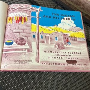 Other | Vintage 196 The Indian And His Pueblo By Louise And Richard ...